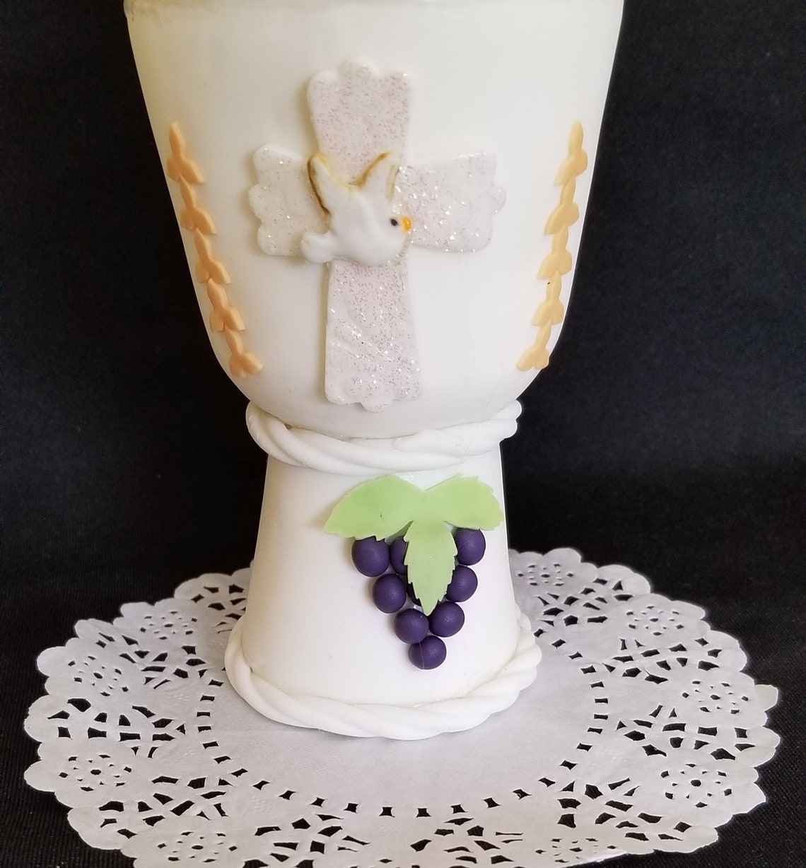 First Communion Chalice Cake Topper First Communion - Etsy