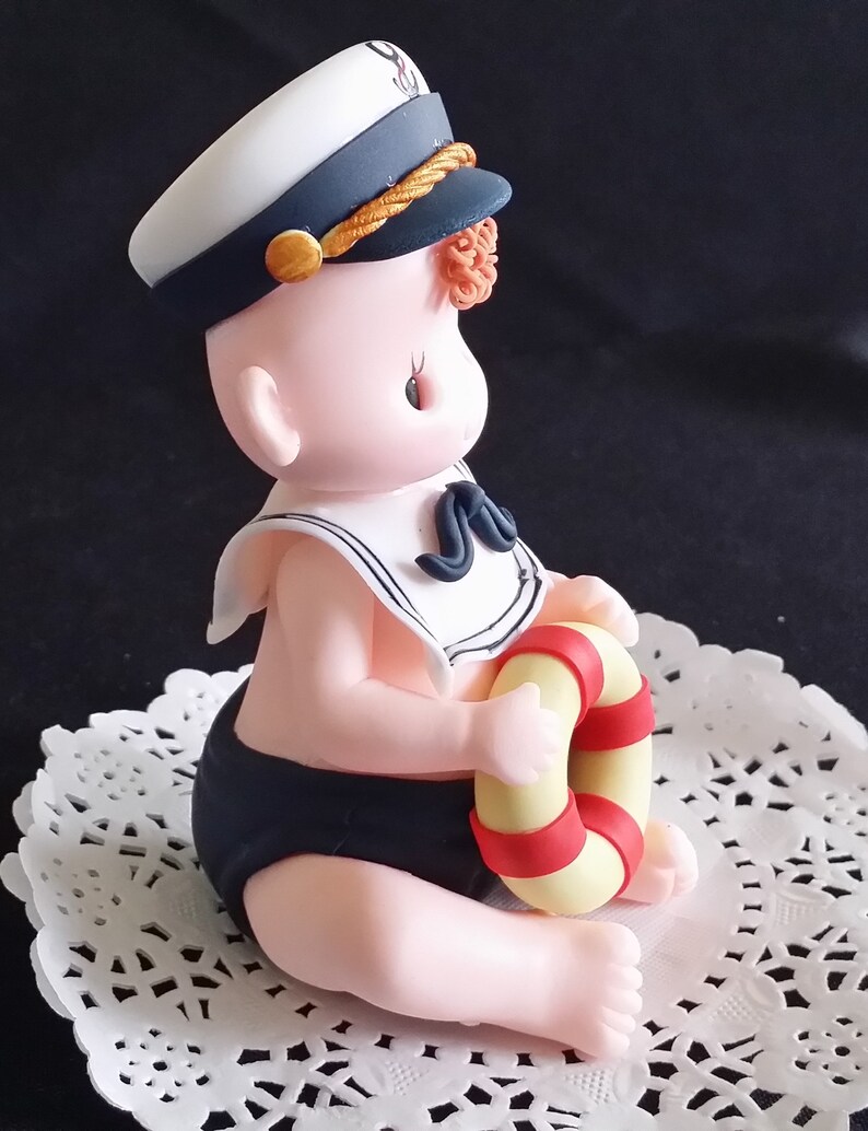 Nautical Favors, Sailboat Cake Topper, Sailor Boy Cake Topper, Nautical ...
