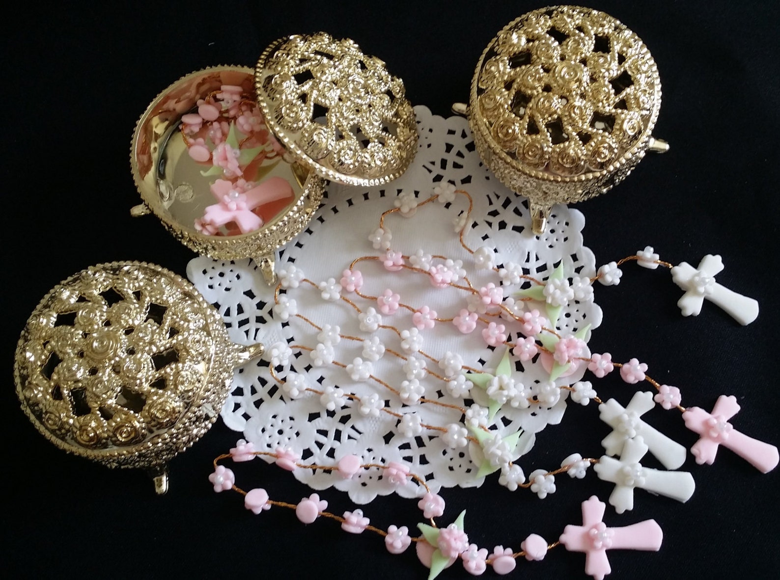 Communion Favor Rosaries Favor First Communion Favor - Etsy