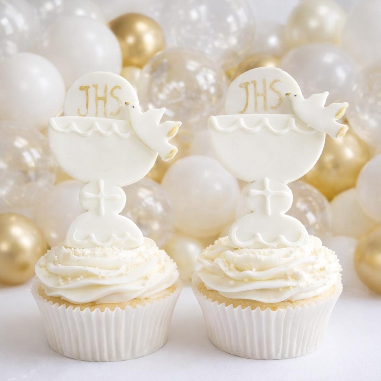 Chalice Cupcake Toppers, Communion Chalice, Chalice Decorations ...