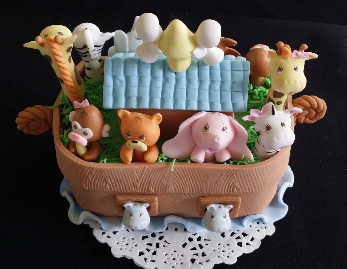 Noahs Ark Baby Shower, Noah's Ark Birthday, Noahs Ark Cake, Noahs Ark ...
