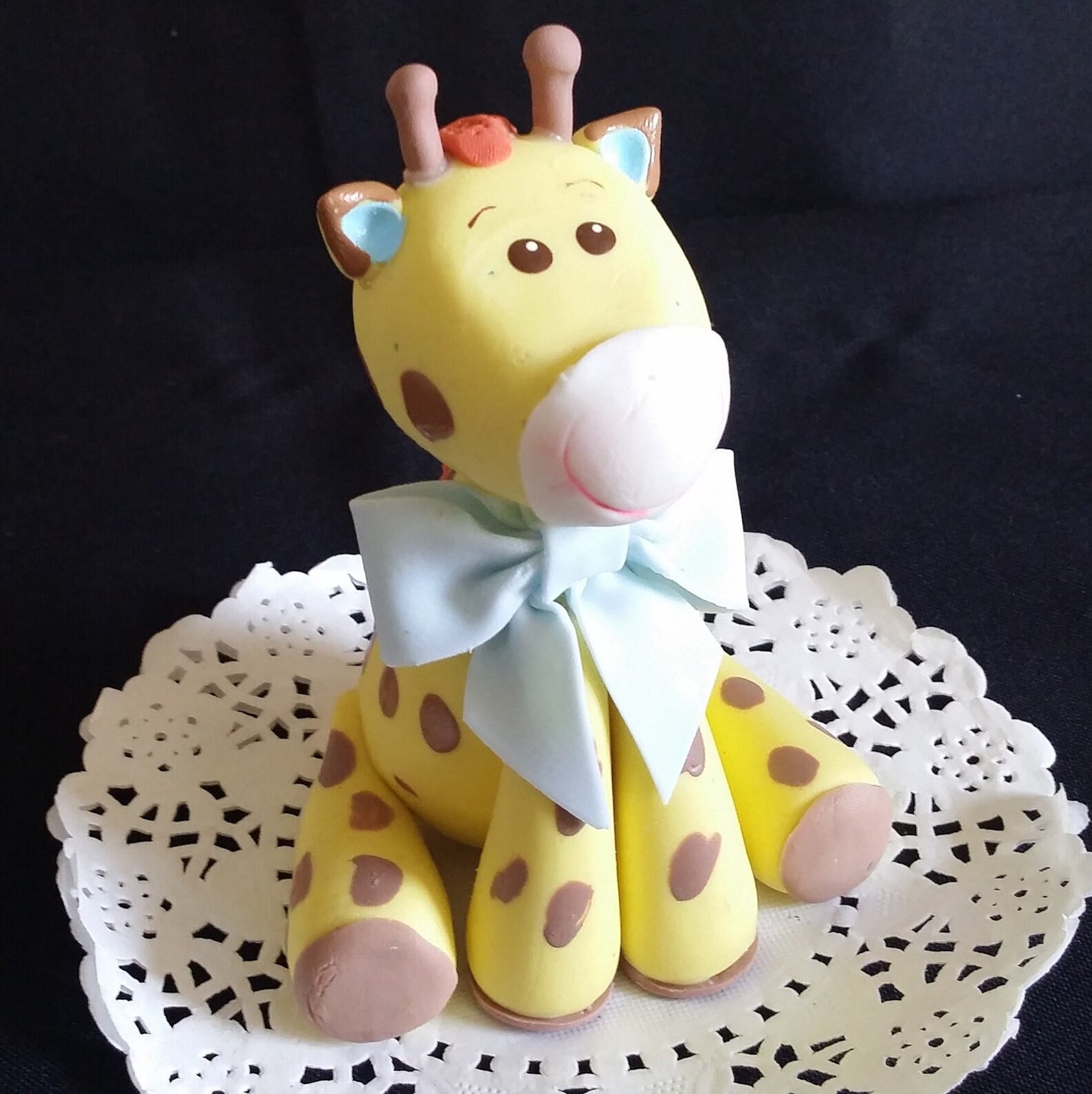 Giraffe Cake Topper, Jungle Cake Topper, Baby Giraffe Baby Shower ...