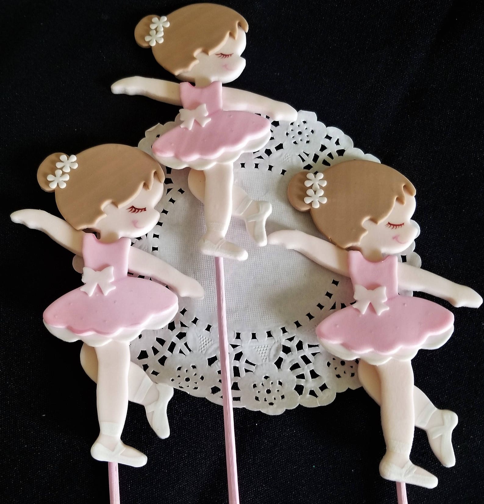 Ballerina Cake Topper Ballerina Baby Shower Ballet Cake - Etsy