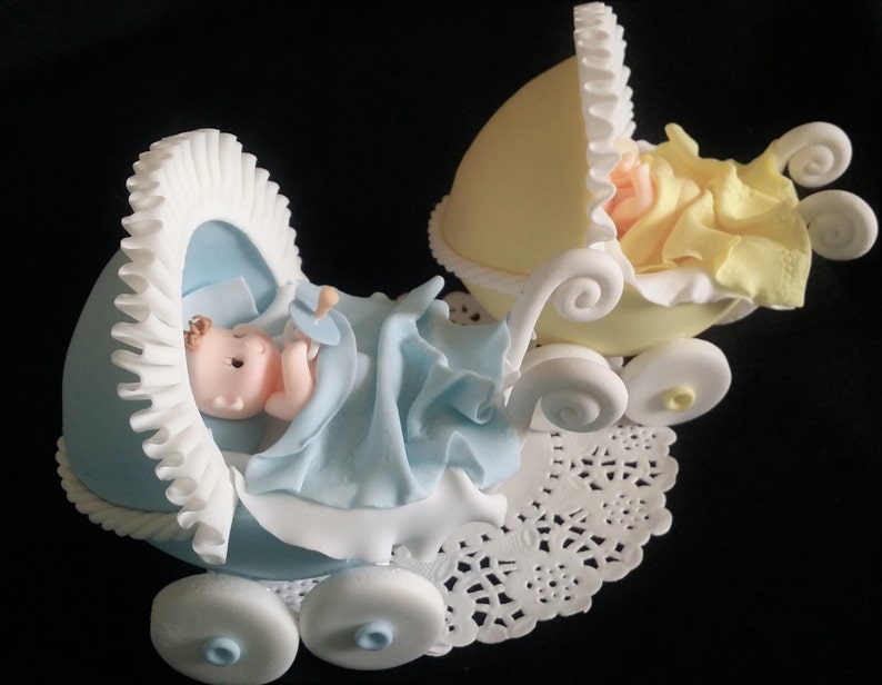 Carriage Cake Topper Baby Shower Cake Princess Baby Shower - Etsy