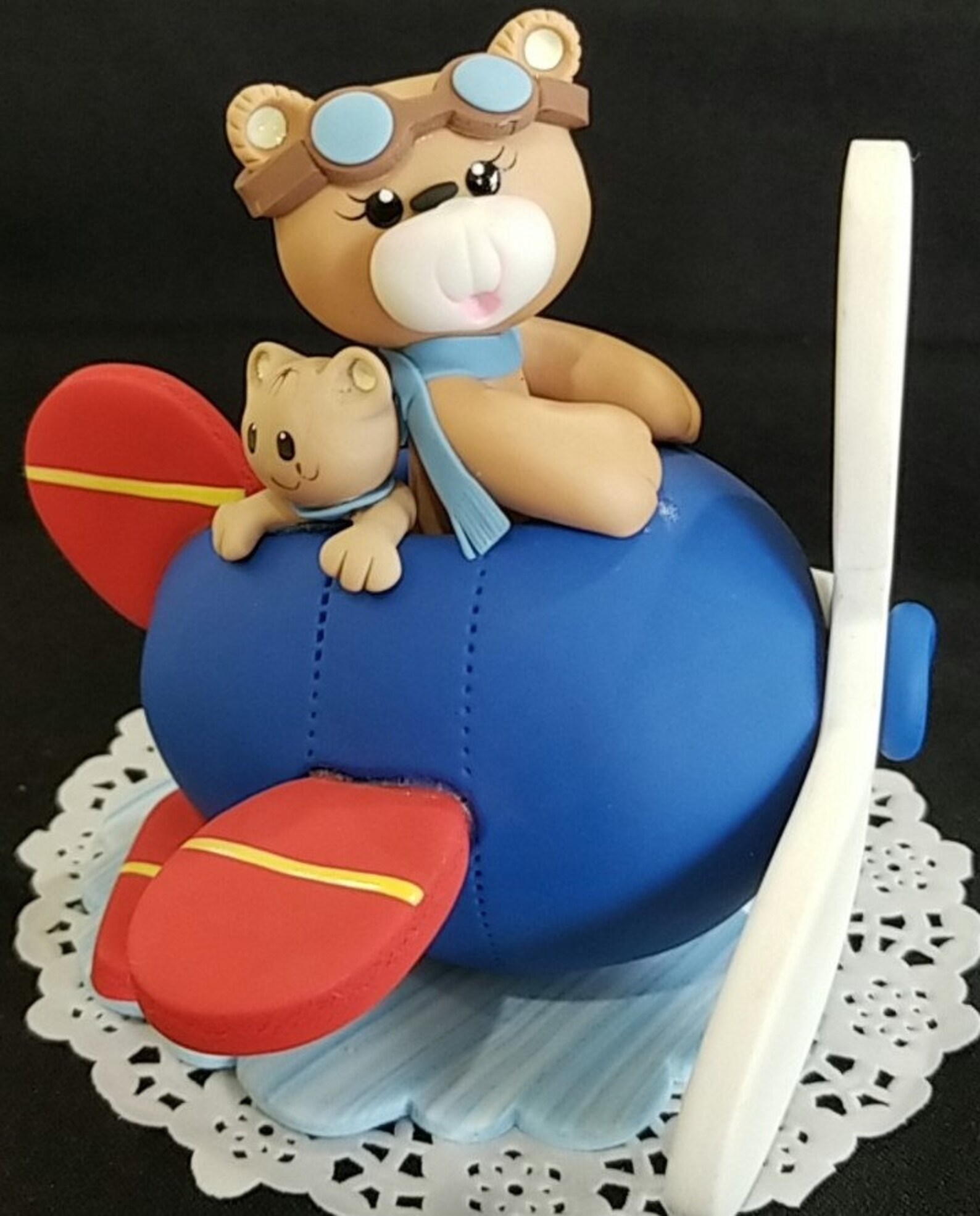 Airplane Cake Topper, Pilot Cake Topper, Airforce Cake Topper, Pilot ...