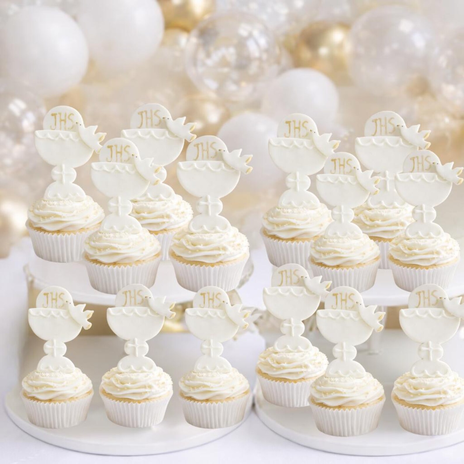 Chalice Cupcake Toppers, Communion Chalice, Chalice Decorations ...