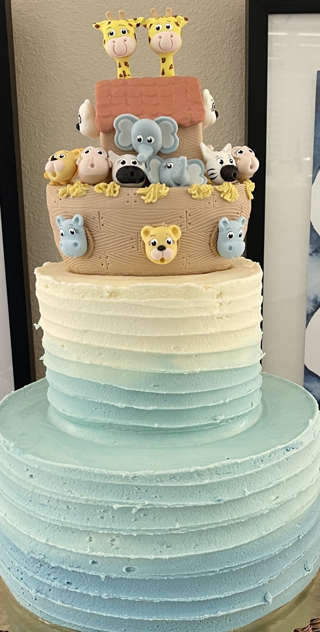 Ark Baby Shower, Noah's Ark Birthday, Noahs Ark Cake, Noahs Ark Cake ...
