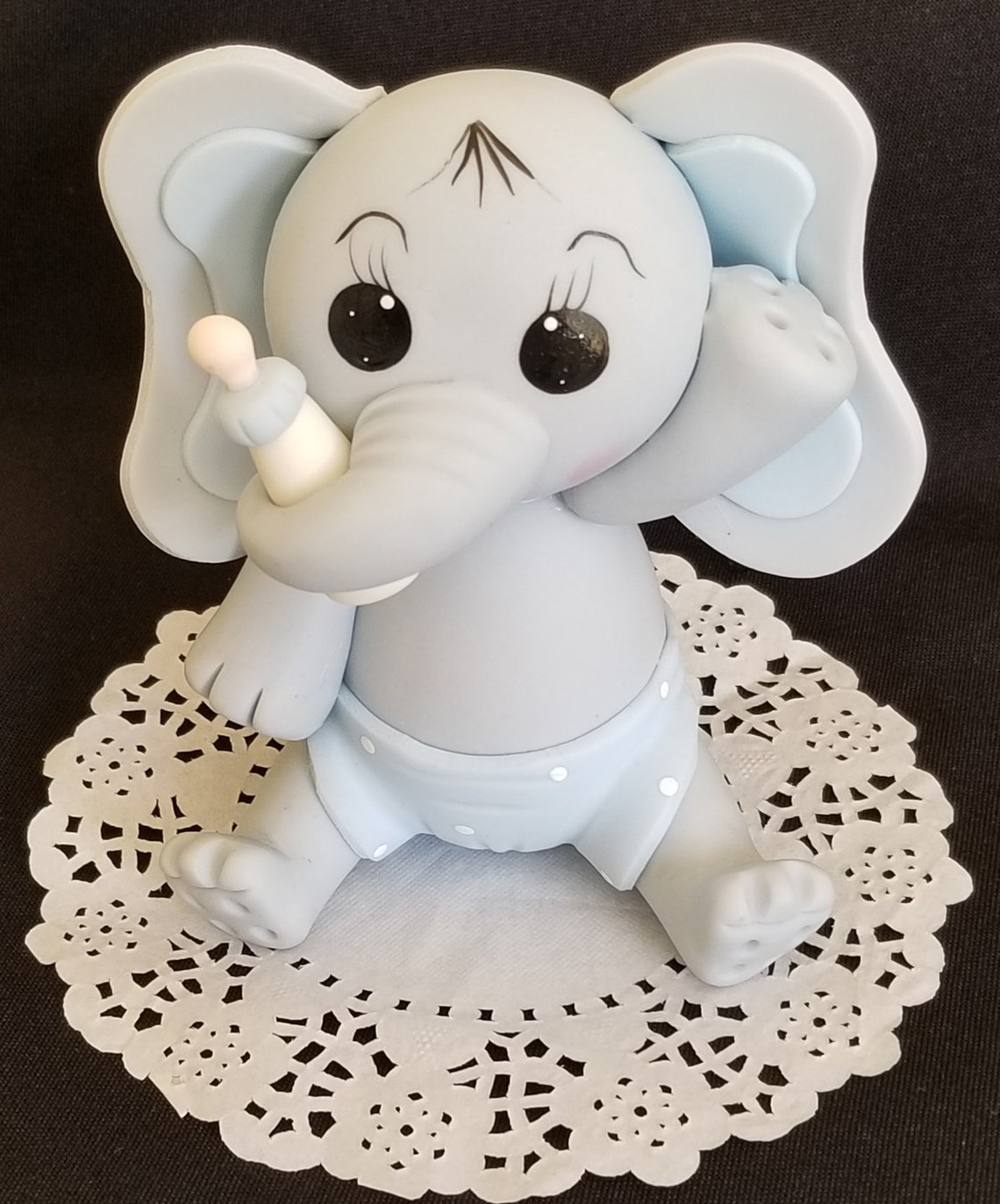 Elephant Cake Topper Jungle Cake Topper Elephant Baby | Etsy