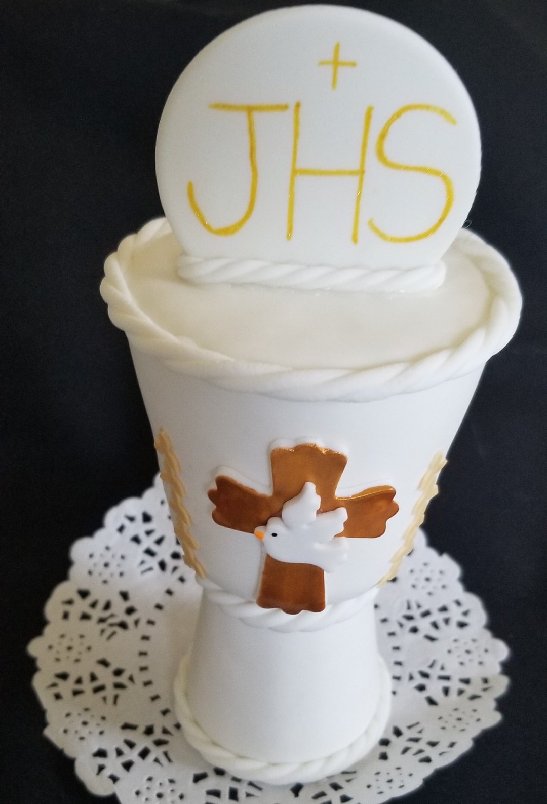 First Communion Chalice Cake Topper Communion Topper Chalice - Etsy
