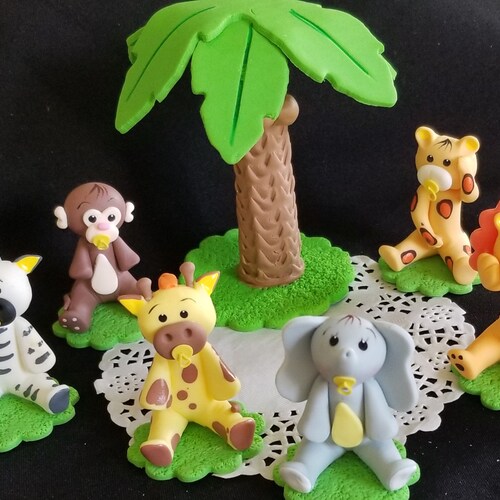 Safari Cake Topper Set - Etsy