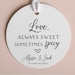 2 Candy Apple Favor Tags, Wedding Apple Favor Tags, Appley Ever After ...