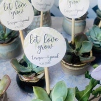 Succulent Gift Tags for Team Appreciation Gift Staff Thank You Card ...