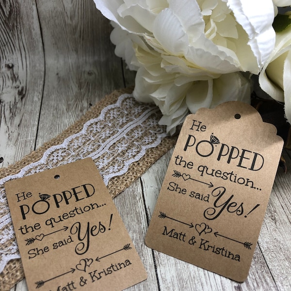 Rustic Favor Tags - Etsy