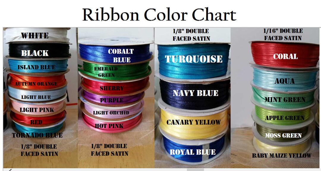 10" Pre-cut Satin Ribbon Pieces: Wedding Favor Ribbon - Etsy
