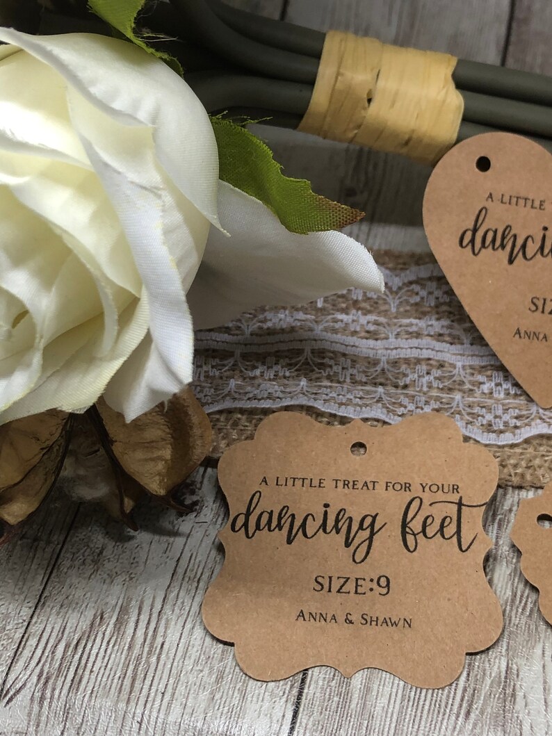 Flip Flop Favor Tags Wedding Flip Flop Favor Tags Wedding - Etsy