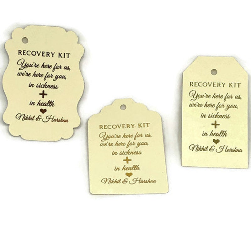 Wedding Recovery Kit - Etsy