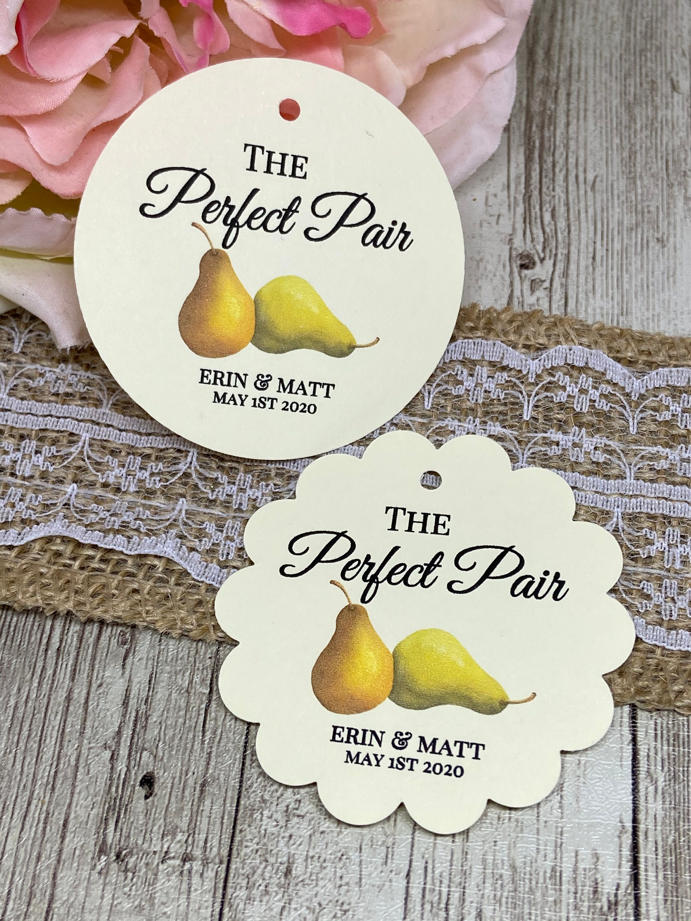 Pick your Cardstock-Wedding Favor Tags Wedding Tags Gold | Etsy