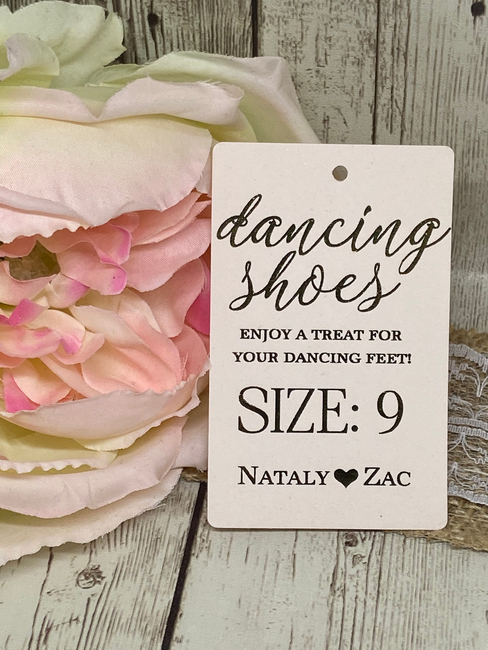 Wedding Flip Flop Favor Tags Reception Flip Flop Favor Tags - Etsy