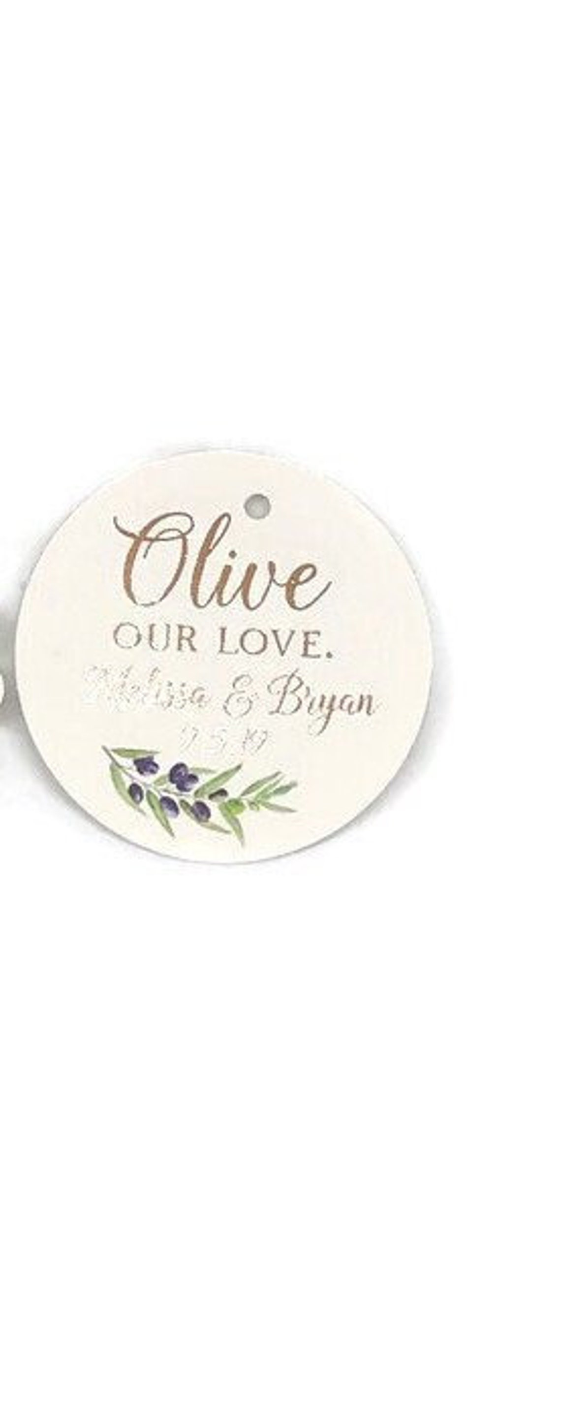 2 Personalized Wedding Tags Wedding Favor Tags Gold Foil - Etsy