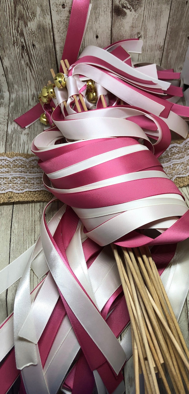 300 Wedding Ribbon Wands Wedding Send Off Pick Your Ribbon - Etsy