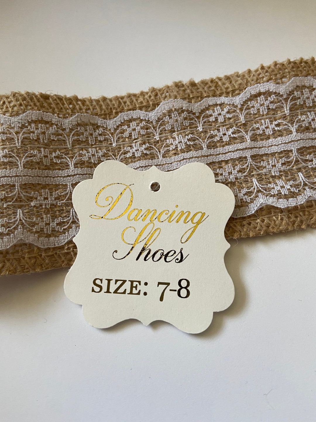 2" Dancing Shoes Kick off Heels Dance Flip Flop Favor Tags, Flip Flop ...