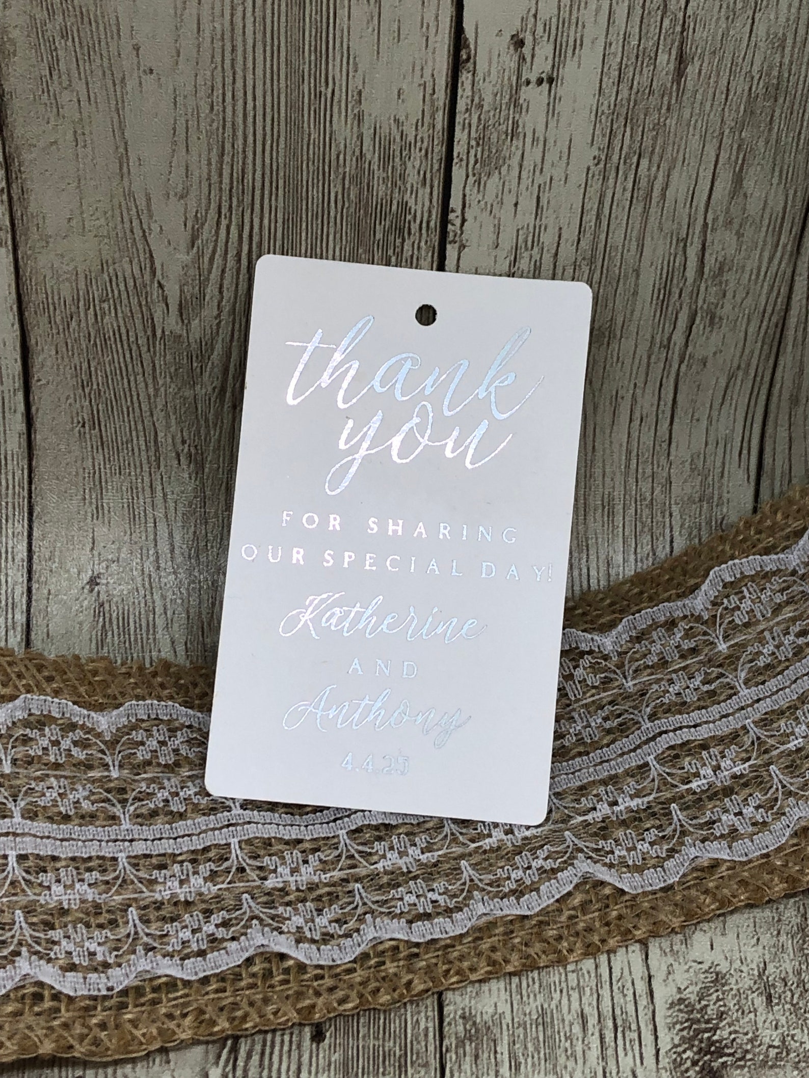 3 X 1.9 Rectangular Favor Tags Wedding Tags Gold - Etsy