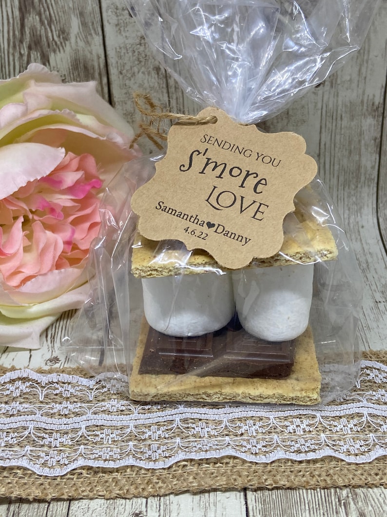 Smores Wedding Favor Kits S'mores Favor Tags - Etsy