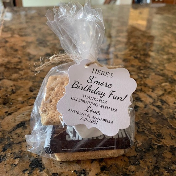 S'mores Smores Birthday Favor Kits-Birthday Party Favor | Etsy