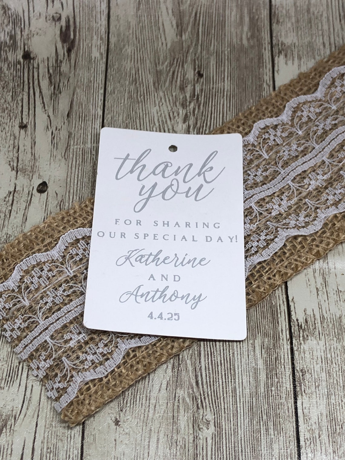 3 X 1.9 Rectangular Favor Tags Wedding Tags Gold - Etsy