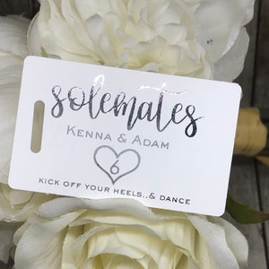 Personalized Gold Foil Flip Flop Wedding Favor Tags (2.5" X 1.9") - Etsy