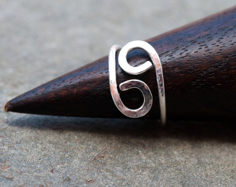 Cancer Zodiac Ring Cancer Horoscope Ring Adjustable Hammered | Etsy