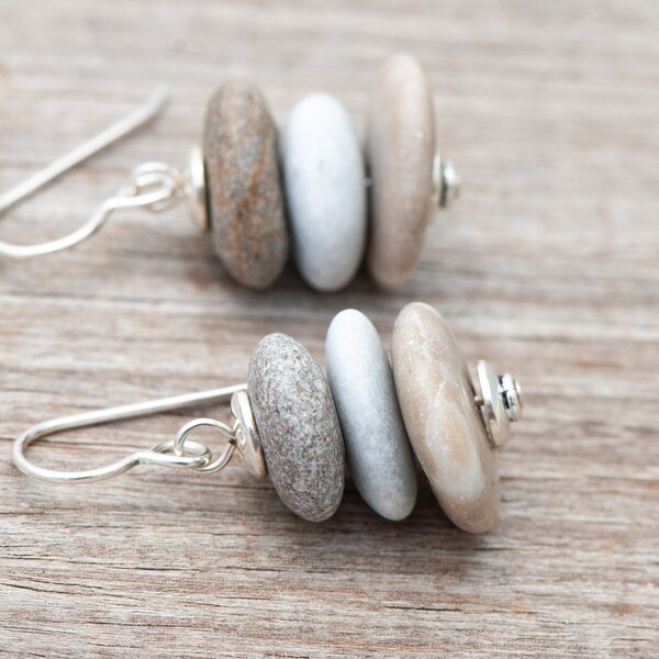 Drilled Beach Stone - Etsy