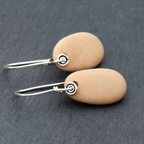 Pebble Earrings - Etsy
