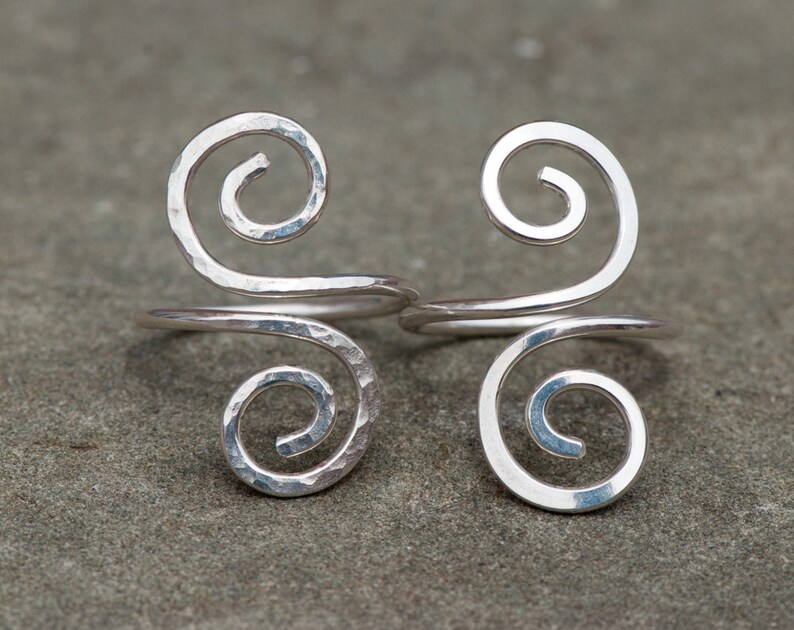 Adjustable Thumb Ring Sterling Silver Middle Finger Ring - Etsy