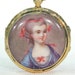 Georgian Enamel Portrait Locket Pendant 18k Gold - Etsy