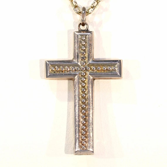 Early Edwardian Gold Cross Hallmarked 1901 - Gem