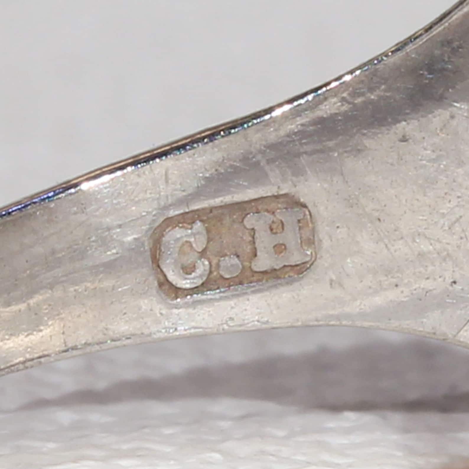 Antique Charles Horner Silver Enamel Ring Hallmarked 1911 - Etsy