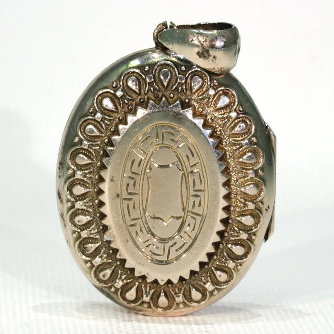 Fancy Victorian Locket Gold Pearls Pendant | Etsy