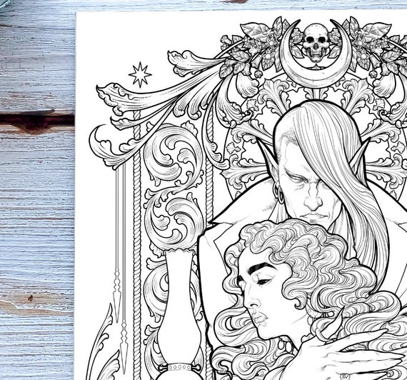 Dracula Coloring Page