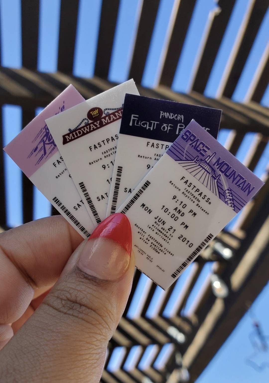 4 Pack MINI Custom Fastpass Waterproof Sticker Pack - Etsy