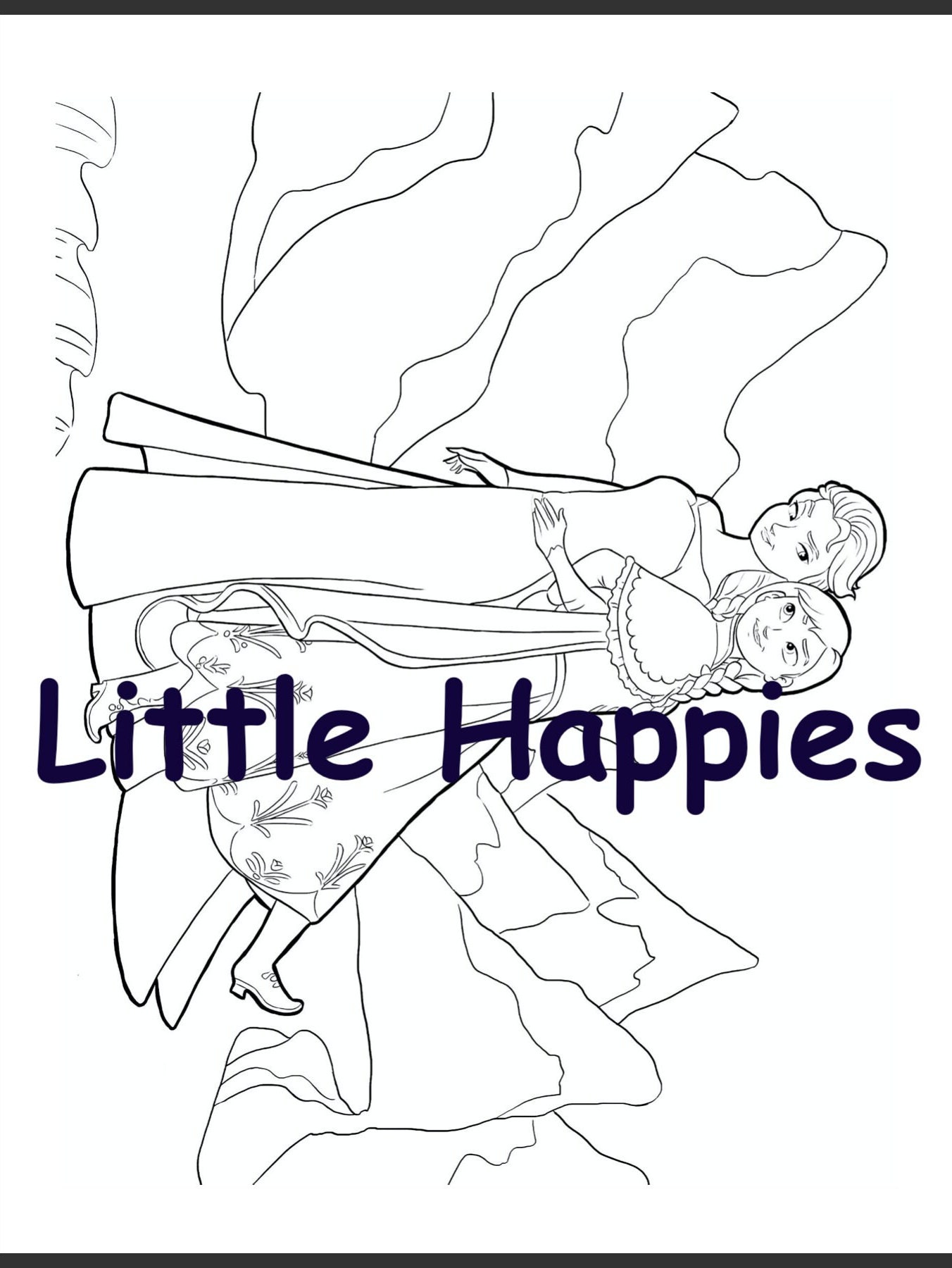 Frozen Digital Coloring Book - Etsy