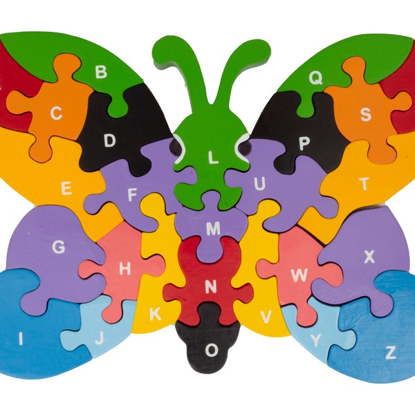 Butterfly Puzzle - Etsy