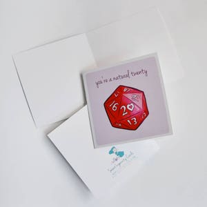 Geeky Romance Card, Slightly Terrifying Design, Sweet Nerdy Love Dragon ...