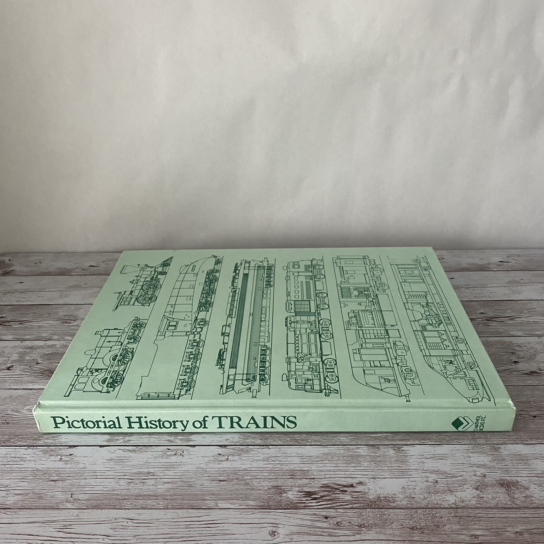 1977 Pictorial History of Trains by David S Hamilton Large Hardback ...