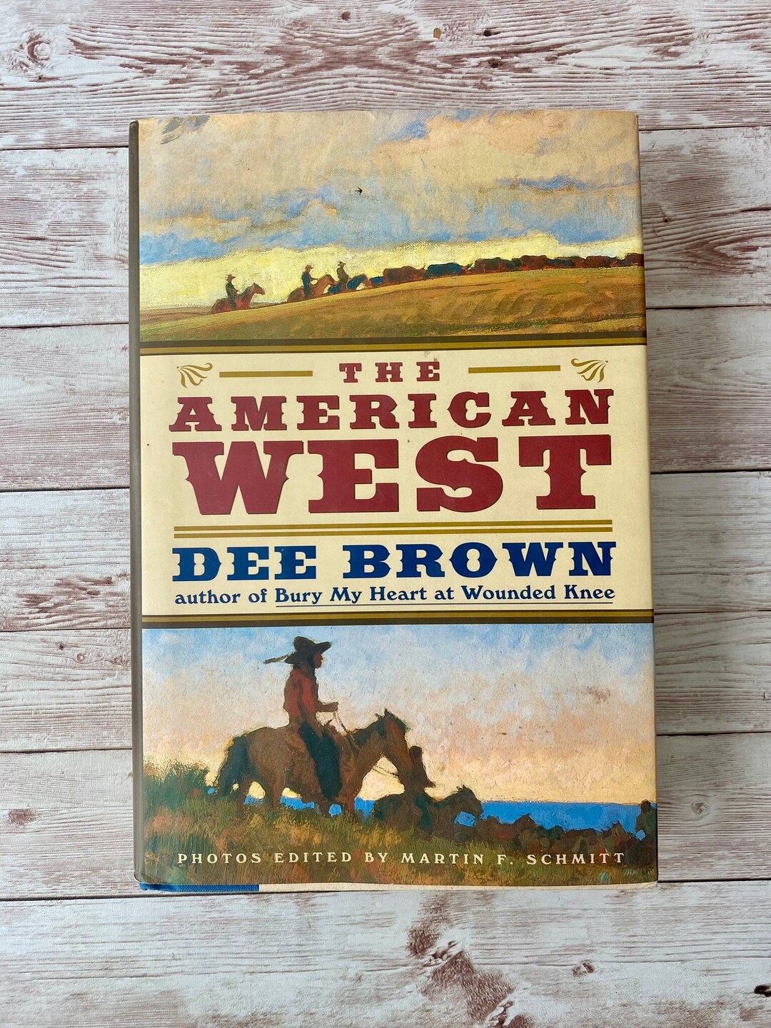 1994 Hardback Copy of the American West by Dee Brown Author of Bury My ...