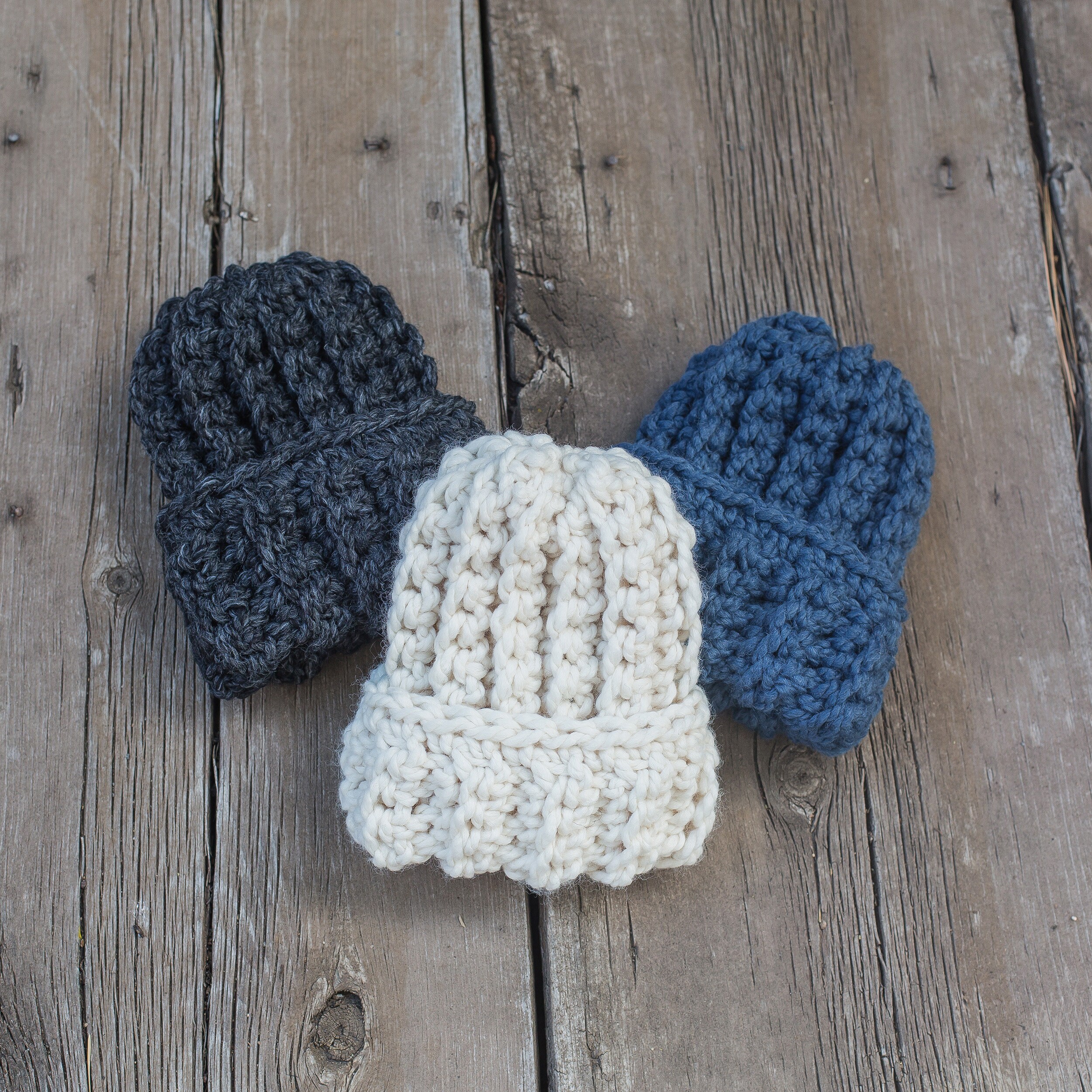 Cuffed Beanie, Knit Wool Hat, Slouchy Hat, THE CLASSIC CUFF Shown in ...