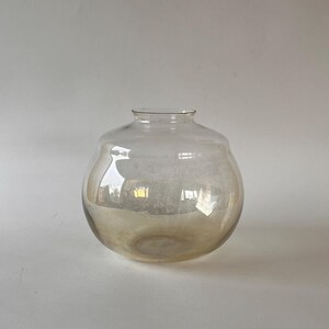 Vintage Dutch Glass Vase Designed by Chris Lanooy for the Leerdam Glass ...