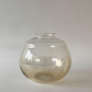 Vintage Dutch Glass Vase Designed by Chris Lanooy for the Leerdam Glass ...