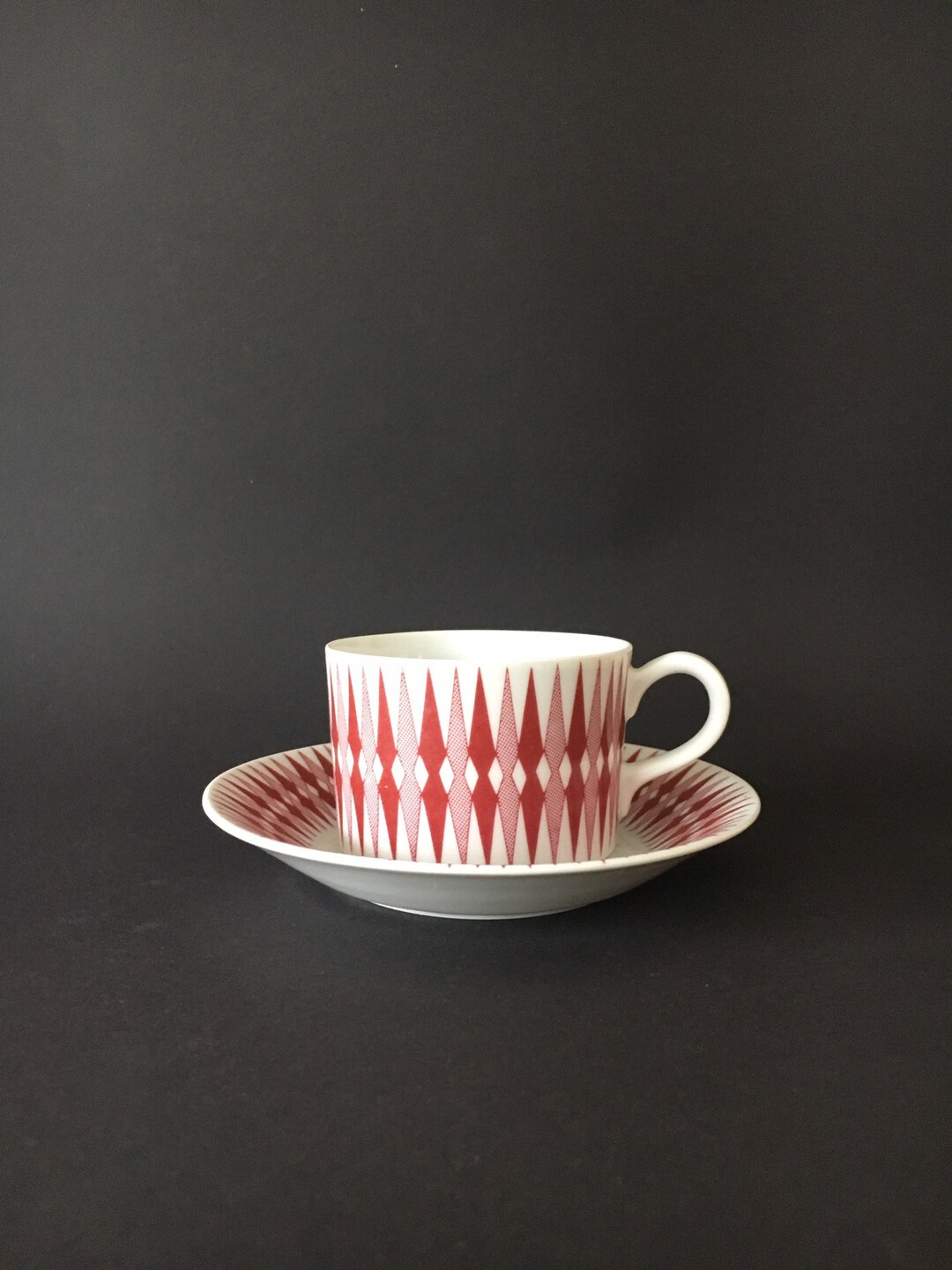 Arabia Finland 'revontuli' Espresso Cup and Saucer Designed by Kaj ...