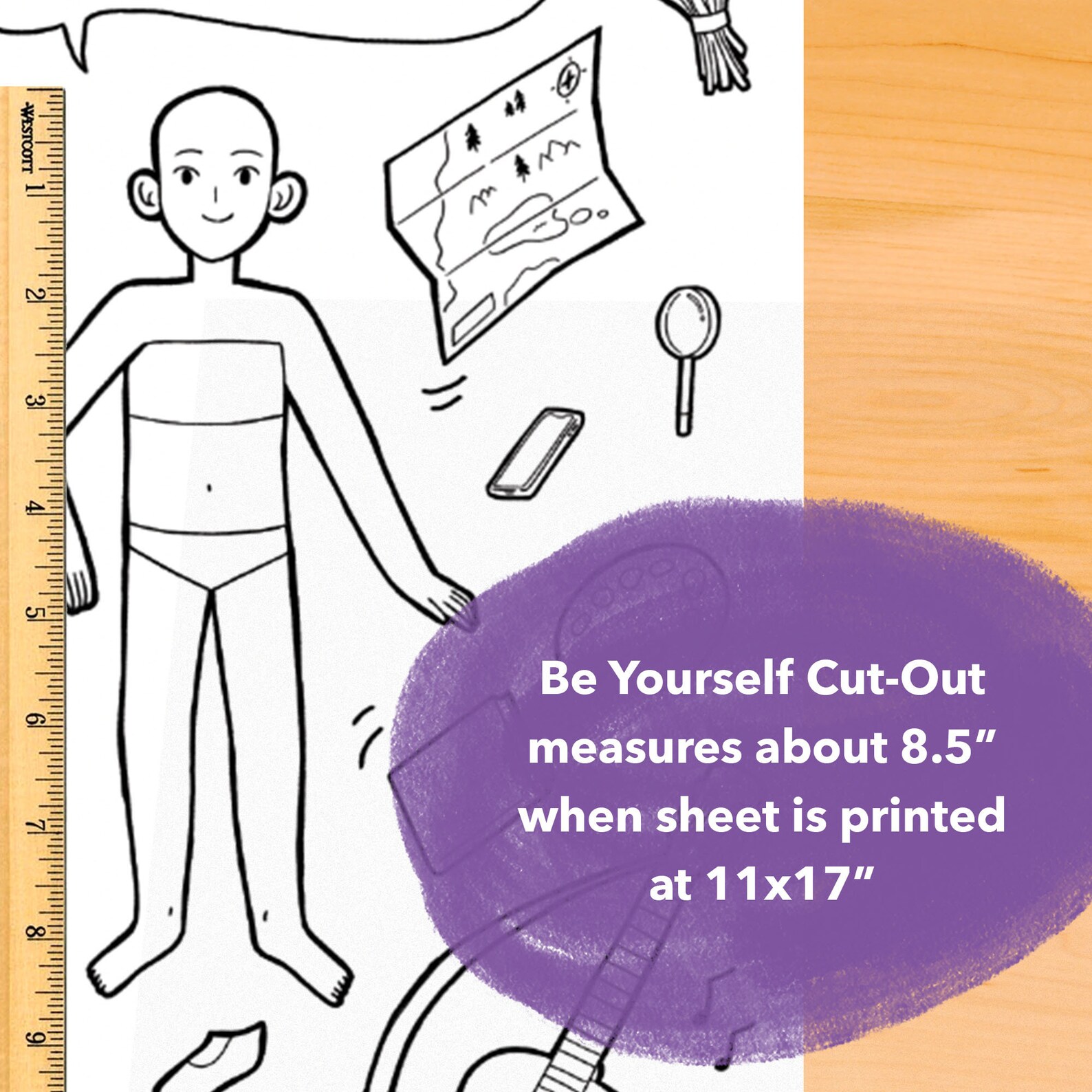Printable Paper Cut-out Doll Digital Download Coloring Page - Etsy